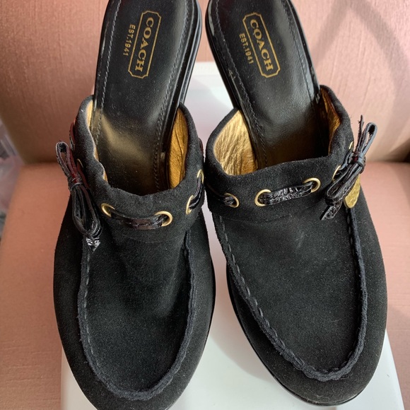Coach | Shoes | Coach Mules | Poshmark